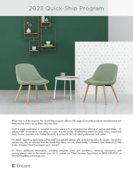 Quick-Ship - Encore Seating